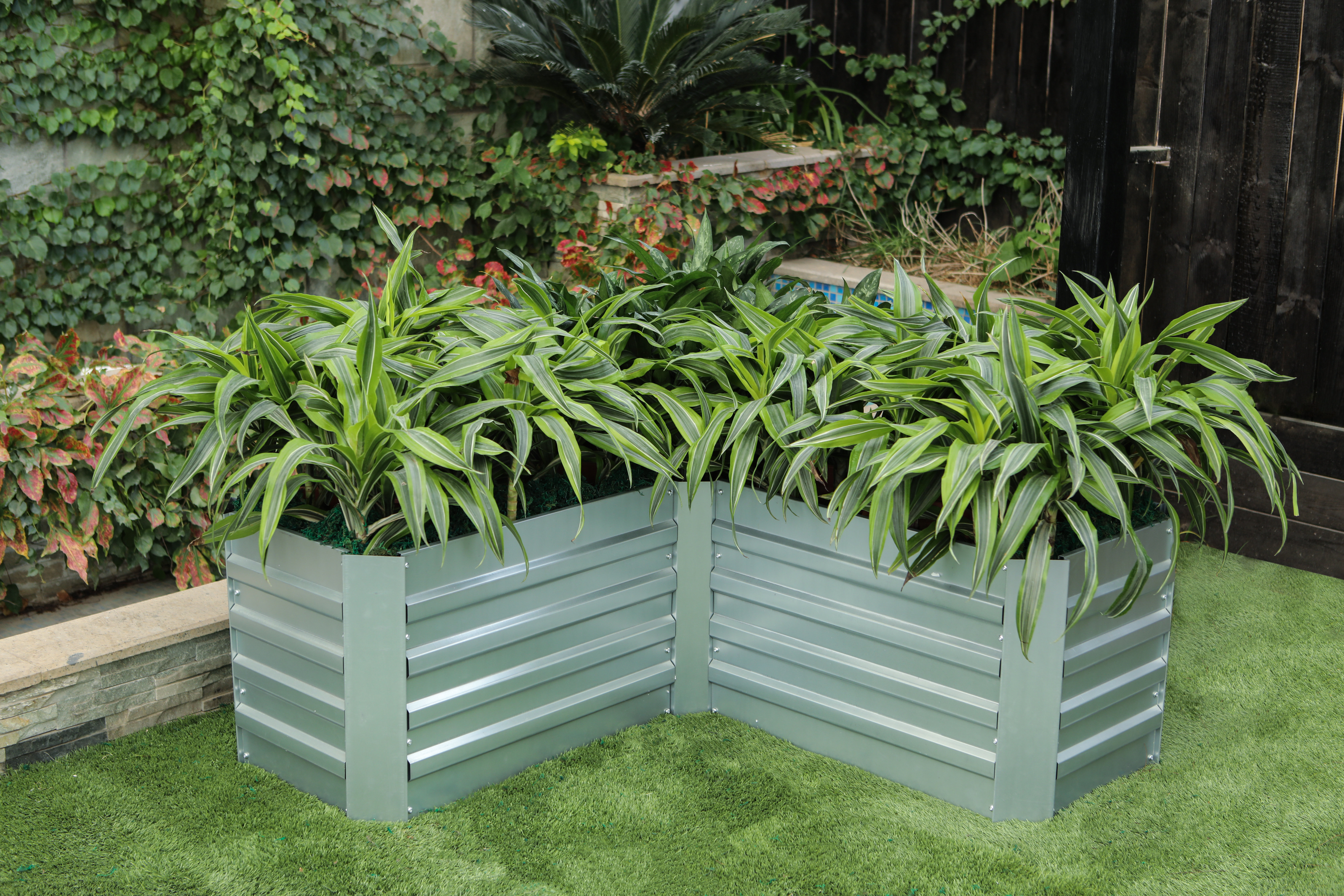 Bayou Breeze Lacombe 4 ft x 4 ft Raised Garden Bed & Reviews - Wayfair ...