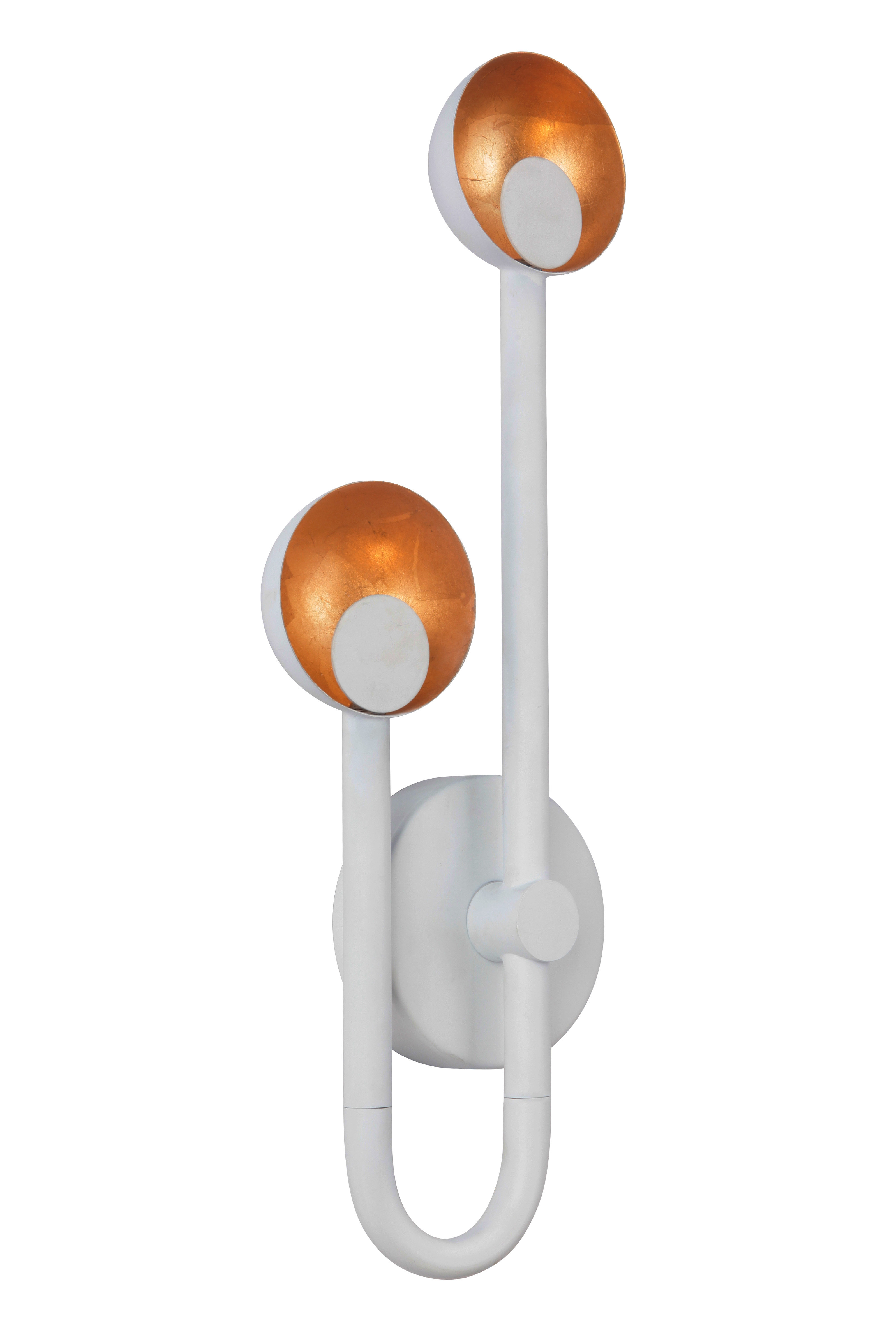George Oliver Keeter 2 - Light LED Dimmable Armed Sconce - Wayfair Canada