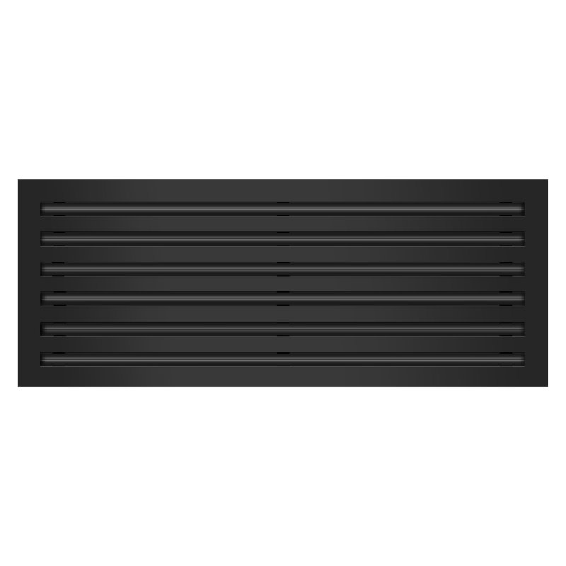 Texas Buildmart BUILDMART - 30x12 Black Modern AC Vent Cover - Standard ...