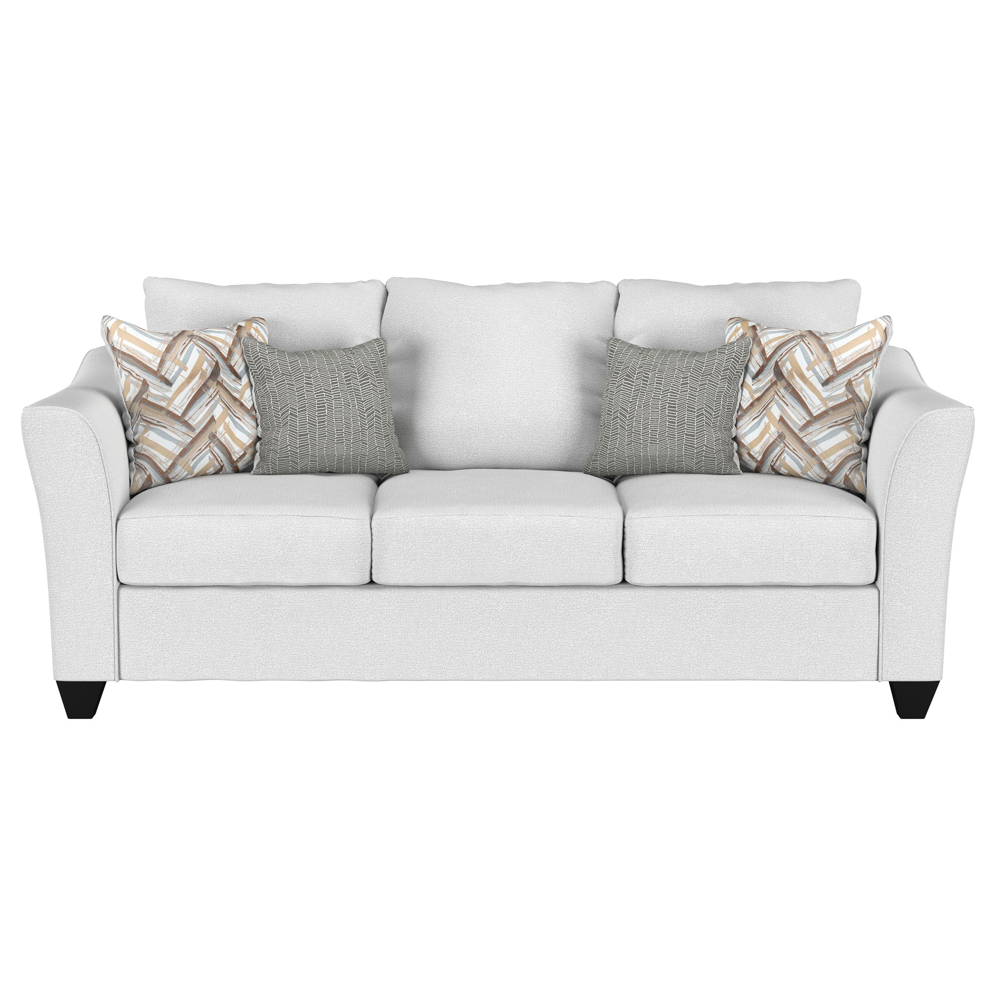 Hokku Designs Three - Piece Living Room In Transitional Style With A ...
