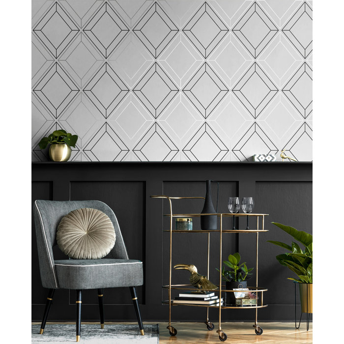 Mercury Row® Vicente Geometric Roll | Wayfair