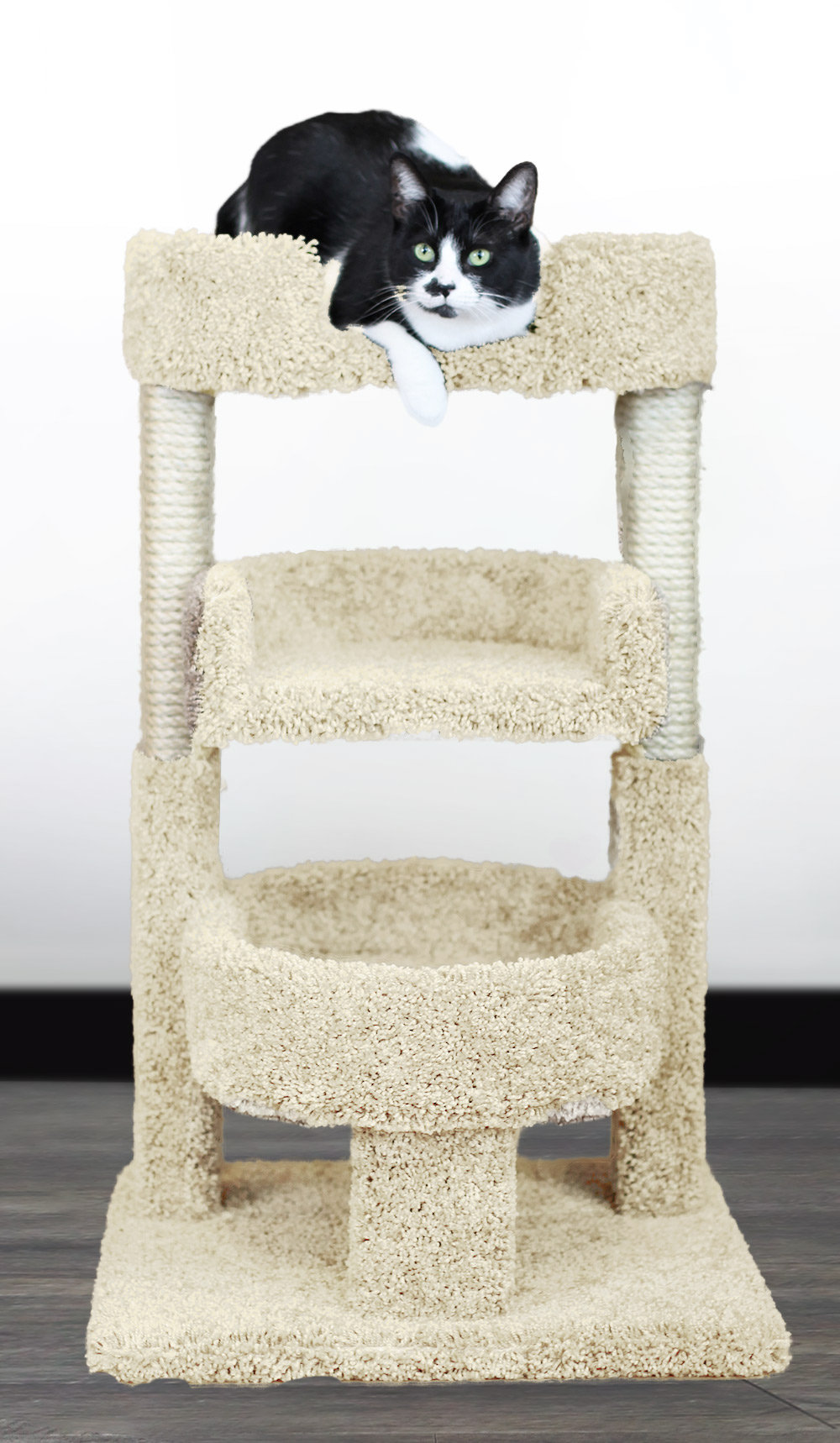 New Cat Condos 33" Cat Tree & Reviews | Wayfair