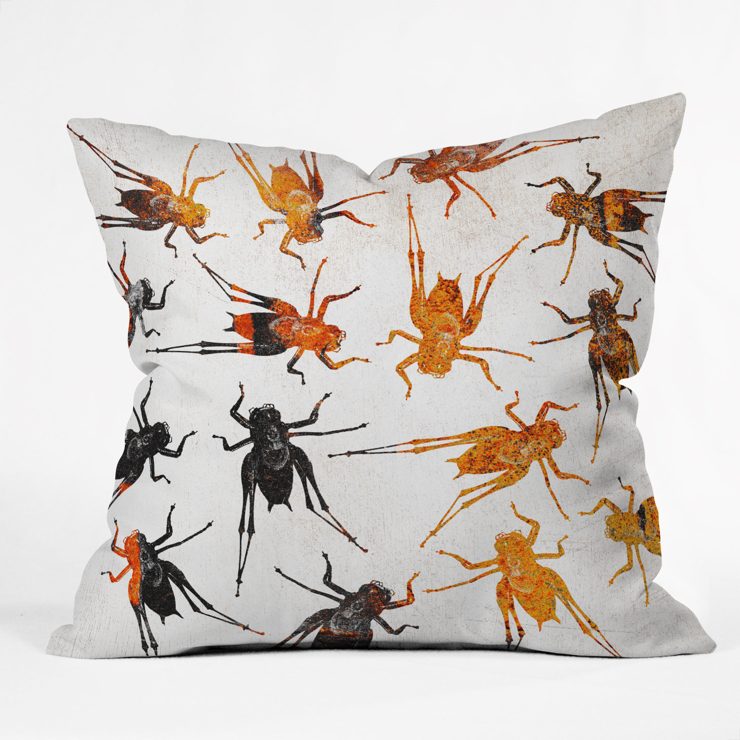 Deny Designs Grasshoppers Throw Pillow | Wayfair