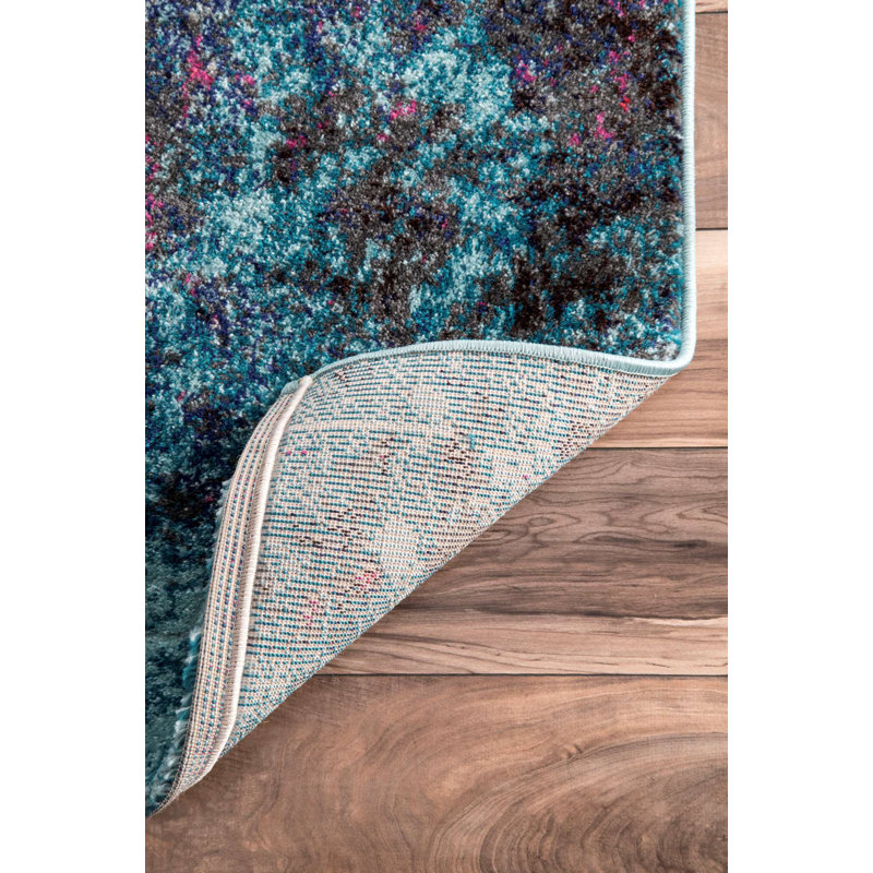 Bungalow Rose Taina Abstract Pink Area Rug & Reviews | Wayfair