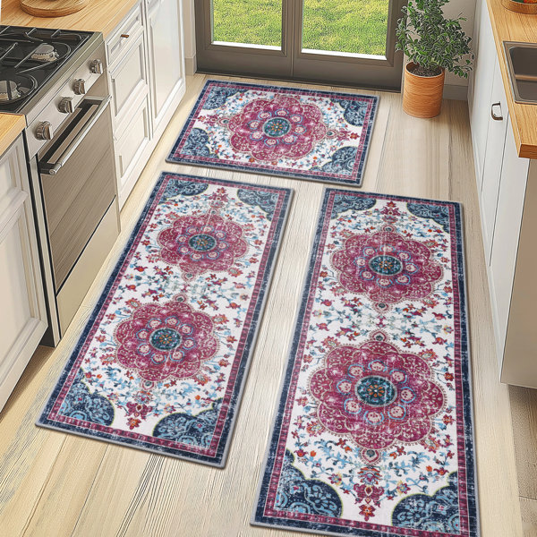 Red Kitchen Mats You'll Love | Wayfair