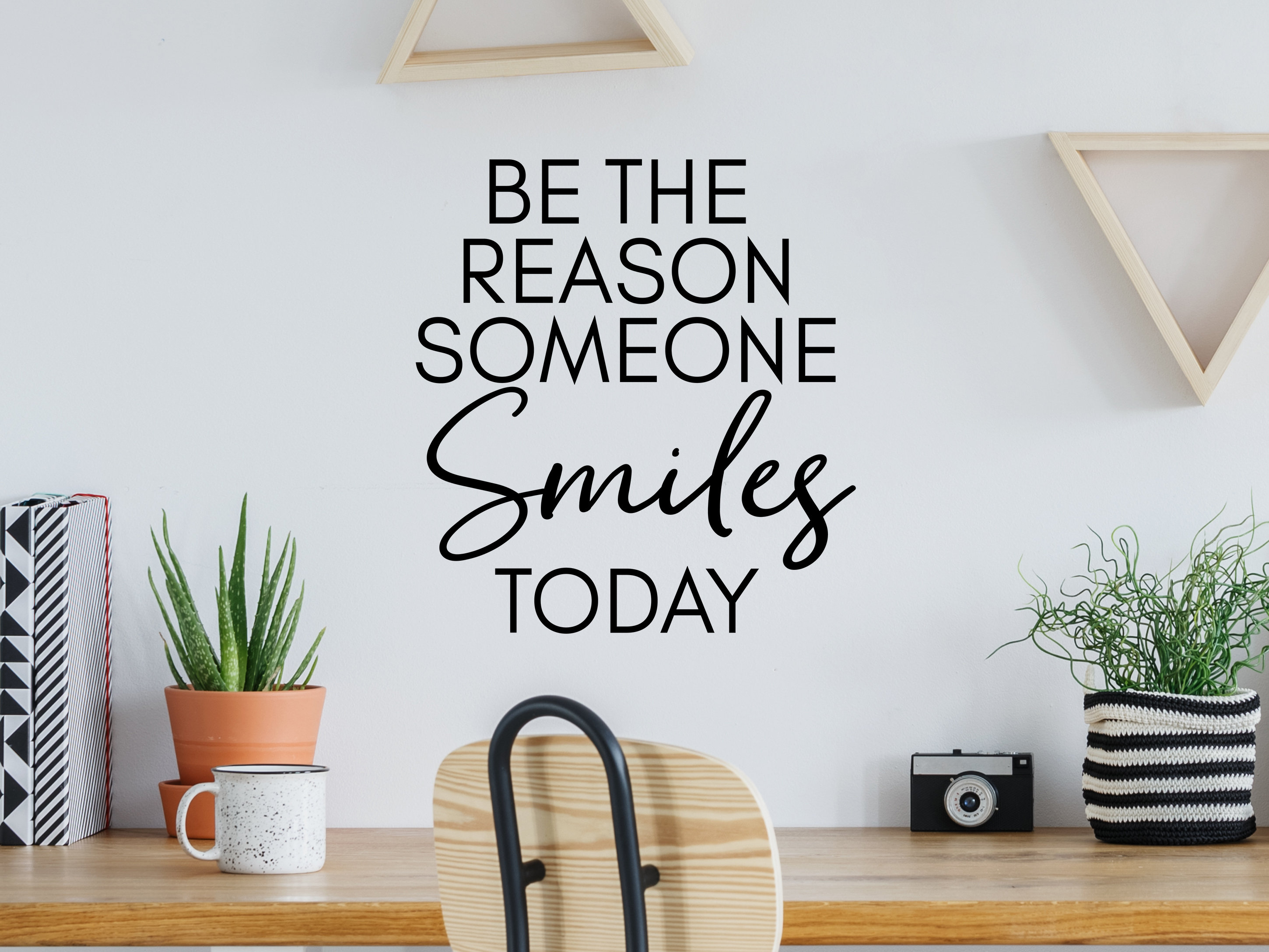 Story Of Home Decals Be The Reason Someone Smiles Today Print | Office ...