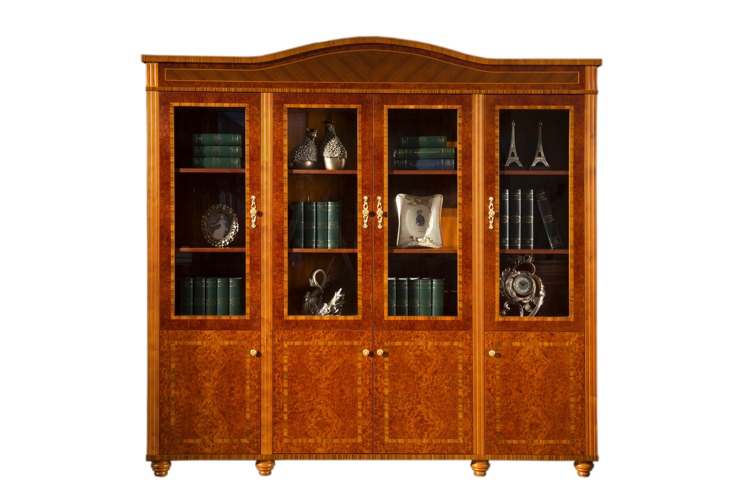 Charlton Home Ageet 91.34'' H x 86.61'' W Solid Wood Standard Bookcase - Wayfair Canada