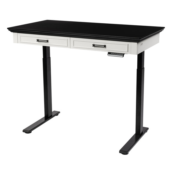 Lark Manor Adjustable Metal Base Standing Desk & Reviews | Wayfair