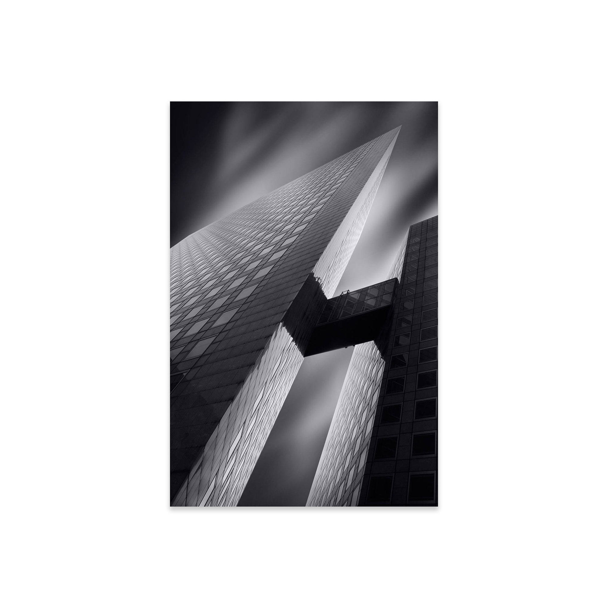 Ebern Designs Sharp Light I by Sebastien Del Grosso - Painting | Wayfair