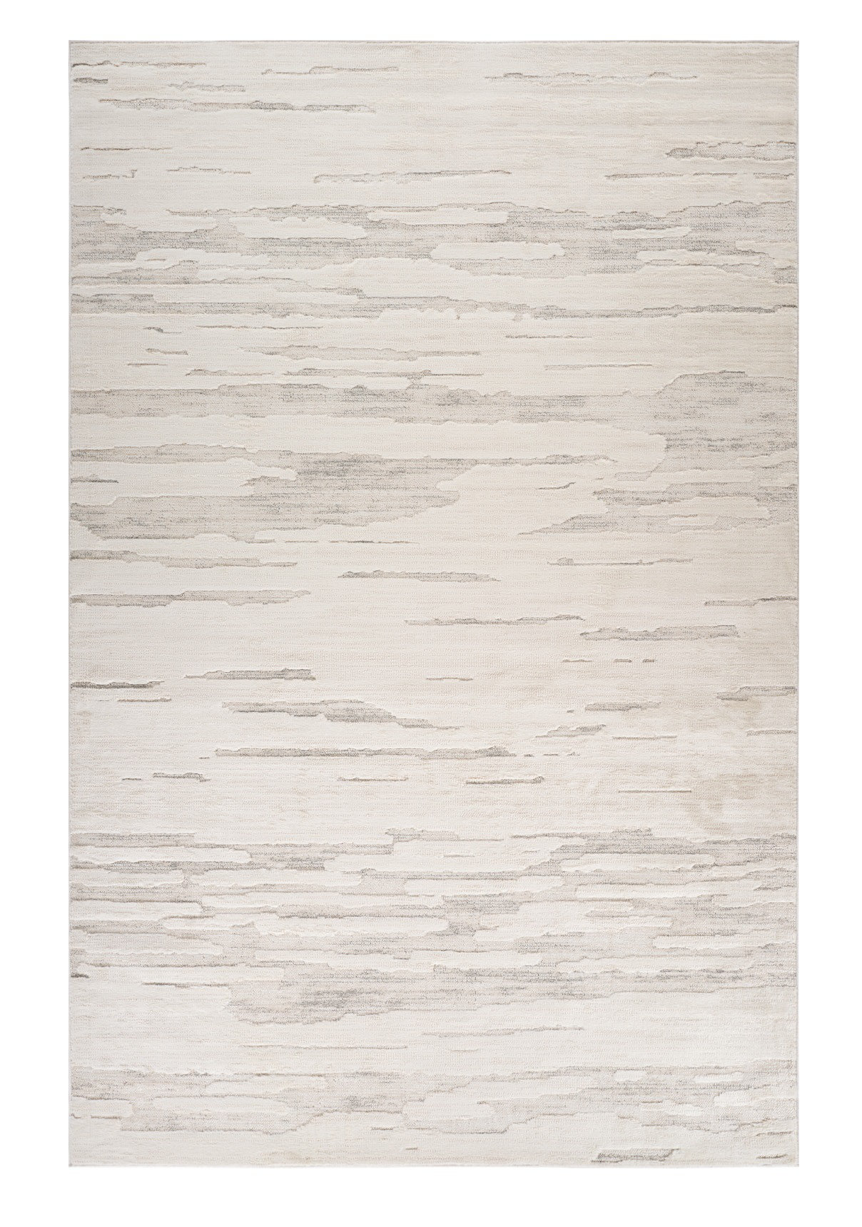 HomeRoots 5' X 8' Cream and Beige Abstract Area Rug | Wayfair