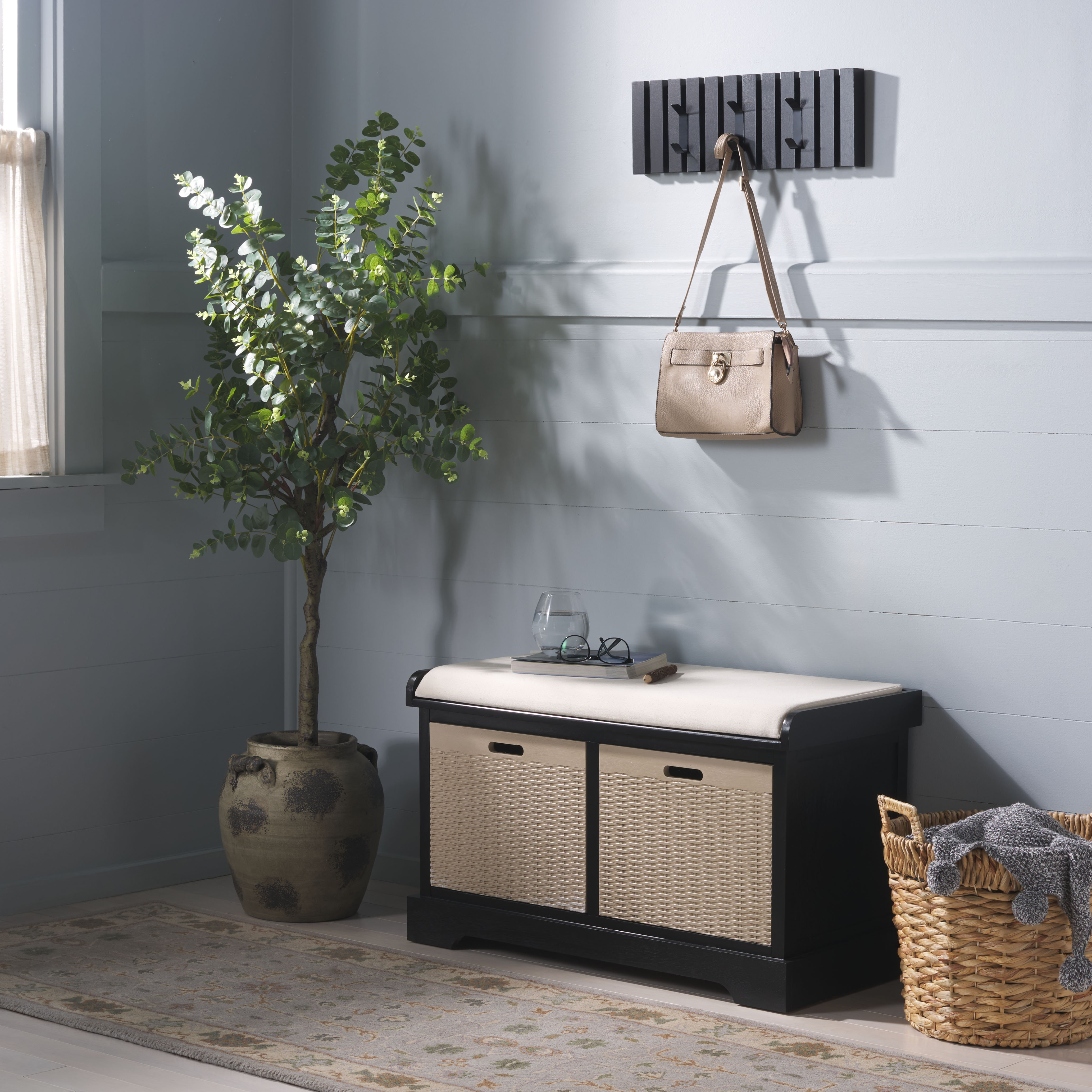 Lark Manor™ Fotina Storage Bench Combo & Reviews | Wayfair