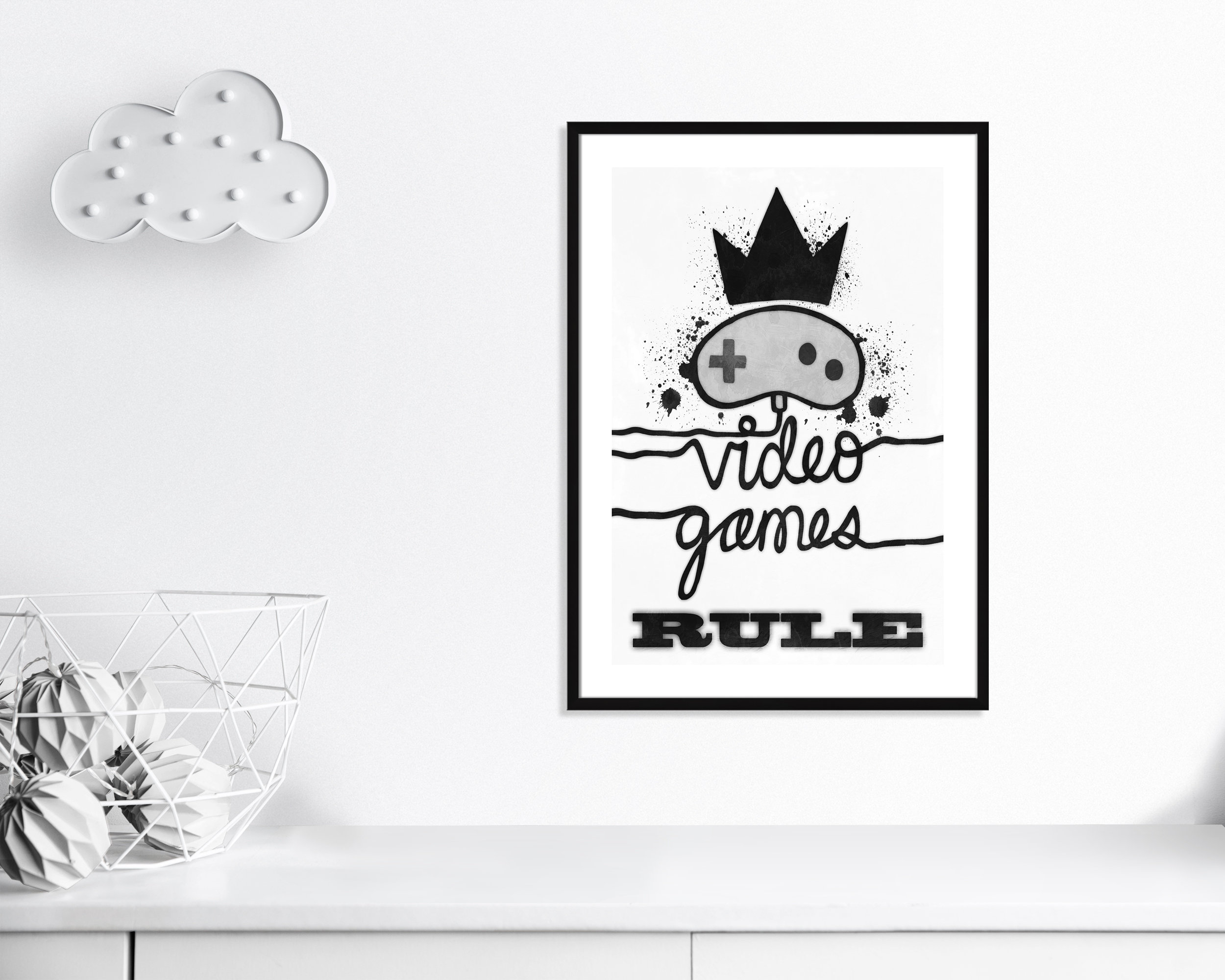 Casa Fine Arts Games Rule Kids Wall Décor - Wayfair Canada