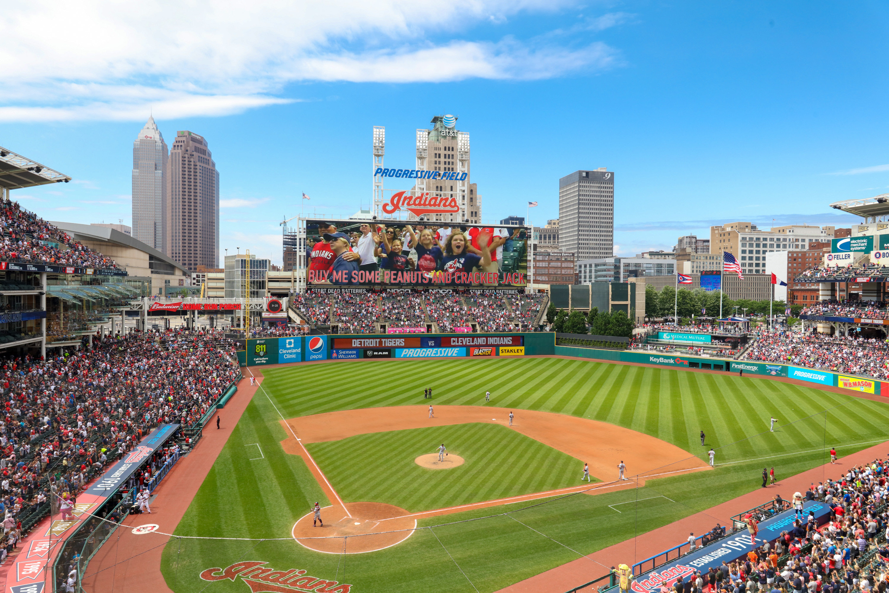 Latitude Run® Cleveland Indians Basebal Stadium, Jacobs Field ...