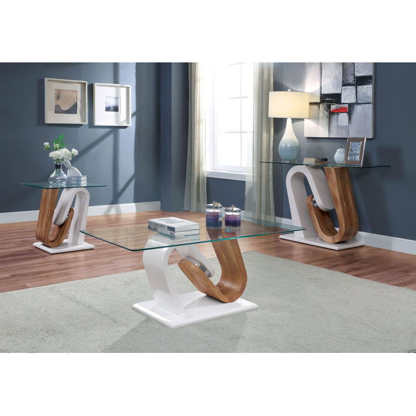 Abstract Glass Coffee Tables You'll Love | Wayfair