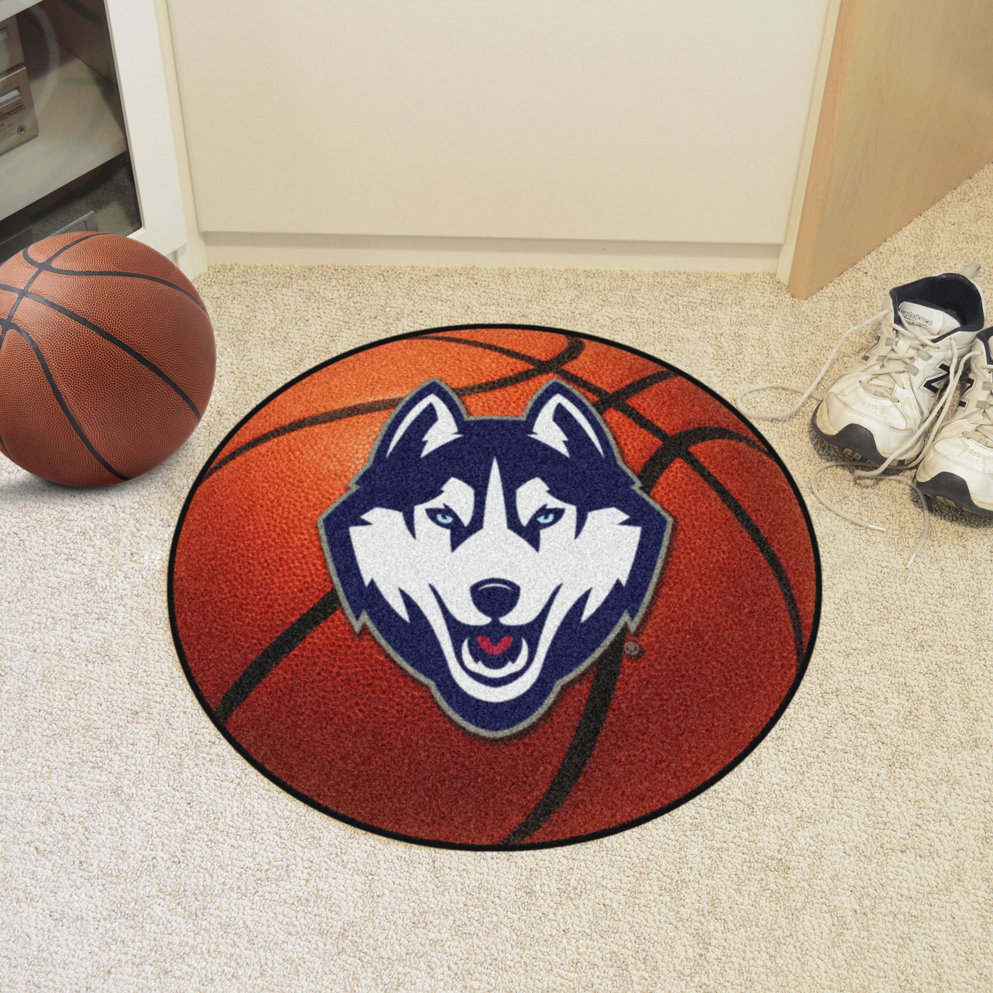 FANMATS NCAA University of Connecticut Basketball Mat | Wayfair