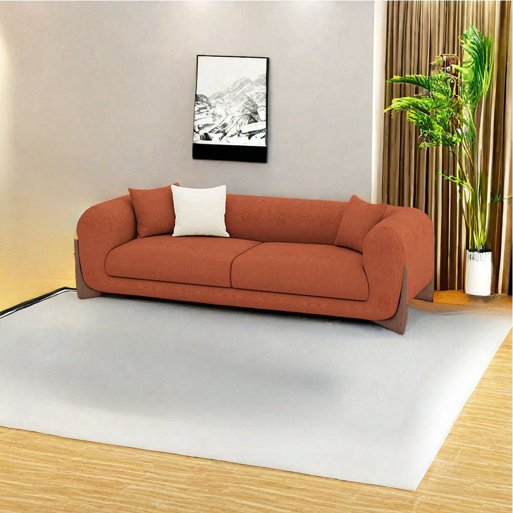 Lifton Nordic light luxury cream style love-sofa - Wayfair Canada