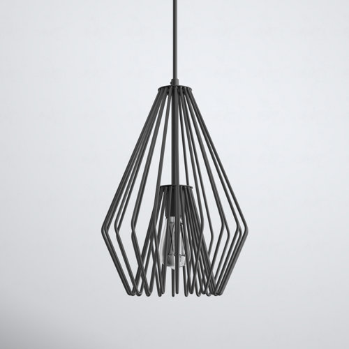 Matte Black Unique / Statement Pendant Lighting You'll Love | Wayfair