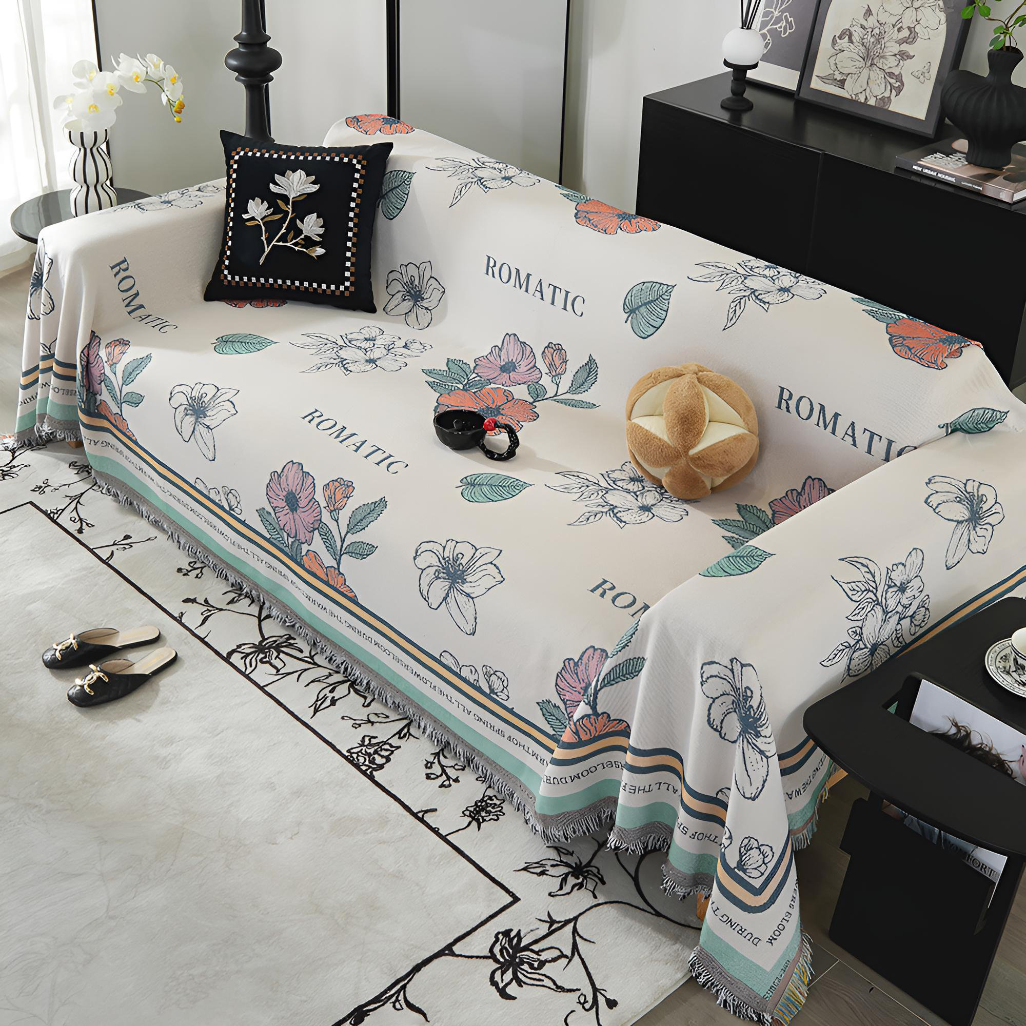 Lark Manor™ Cat-Scratch Resistant Sofa Cover, Full-Cover Protector ...