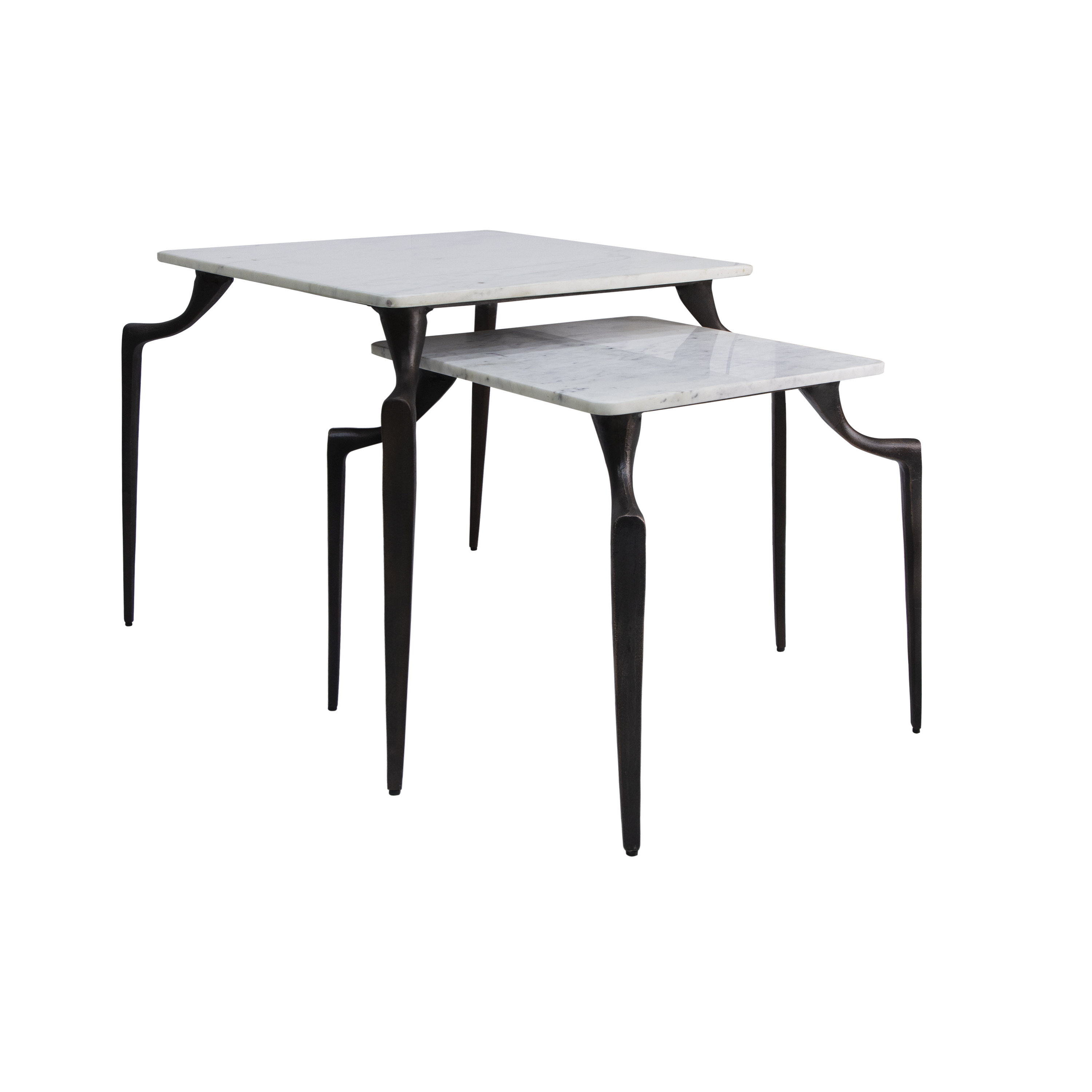 Designe Gallerie Adam Nesting Tables Set Of 2 Side Tables And End ...