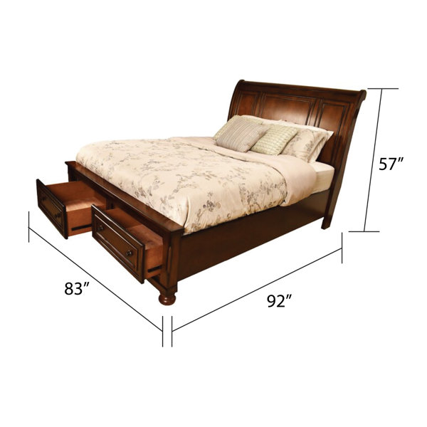 Charlton Home® Eedie Platform 6 Piece Bedroom Set | Wayfair