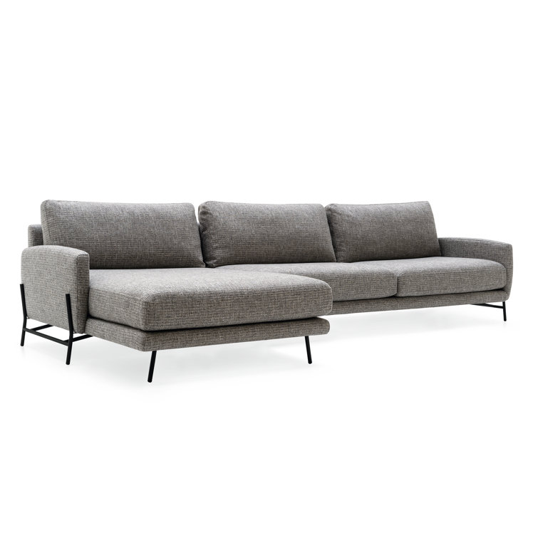 Calligaris Le Marais Upholstered 3-Seater Sofa with Square Arms | Wayfair