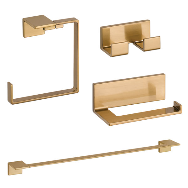 Gold Bathroom Hardware Sets You'll Love | Wayfair