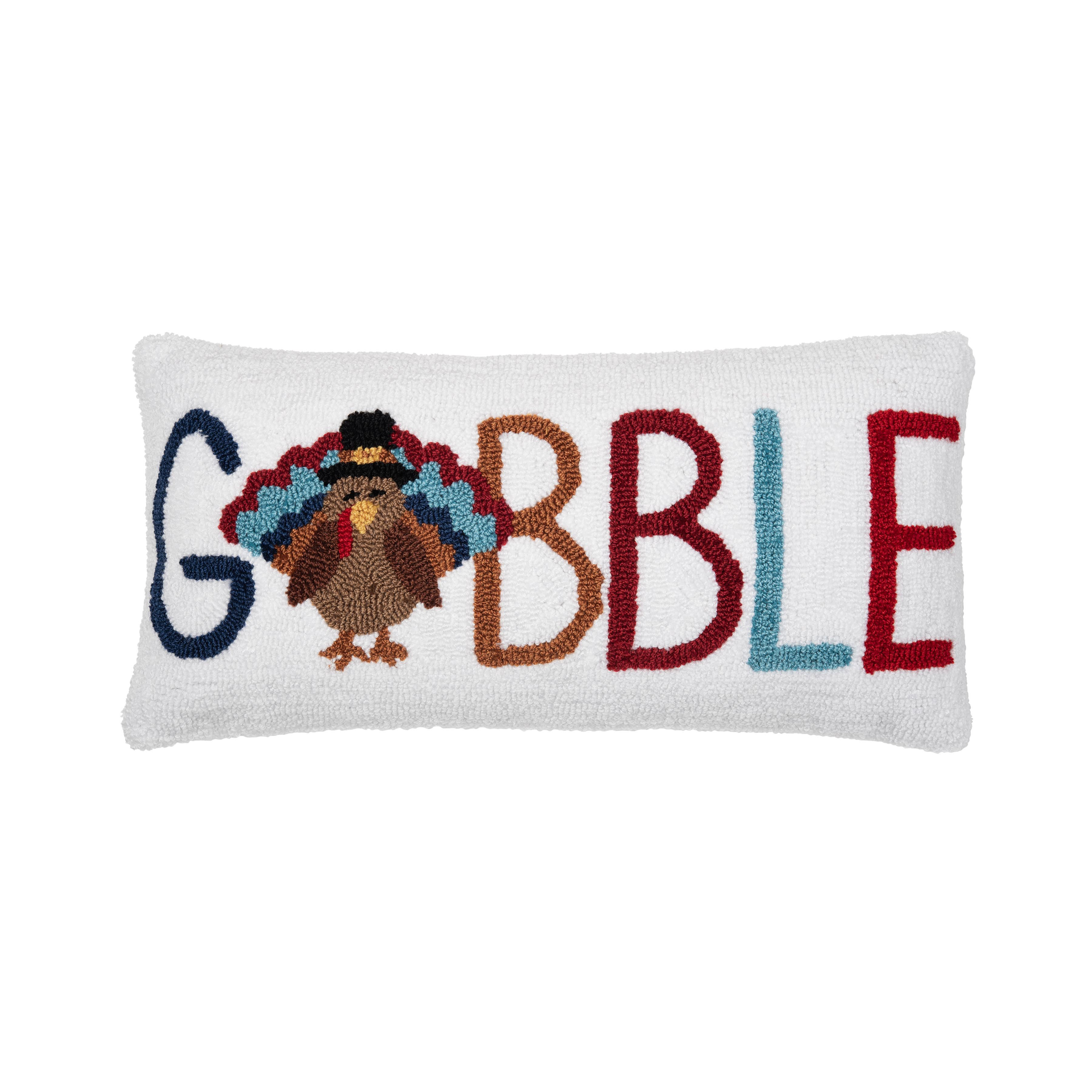 C&F Home Gobble Turkey Hooked Pillow | Wayfair