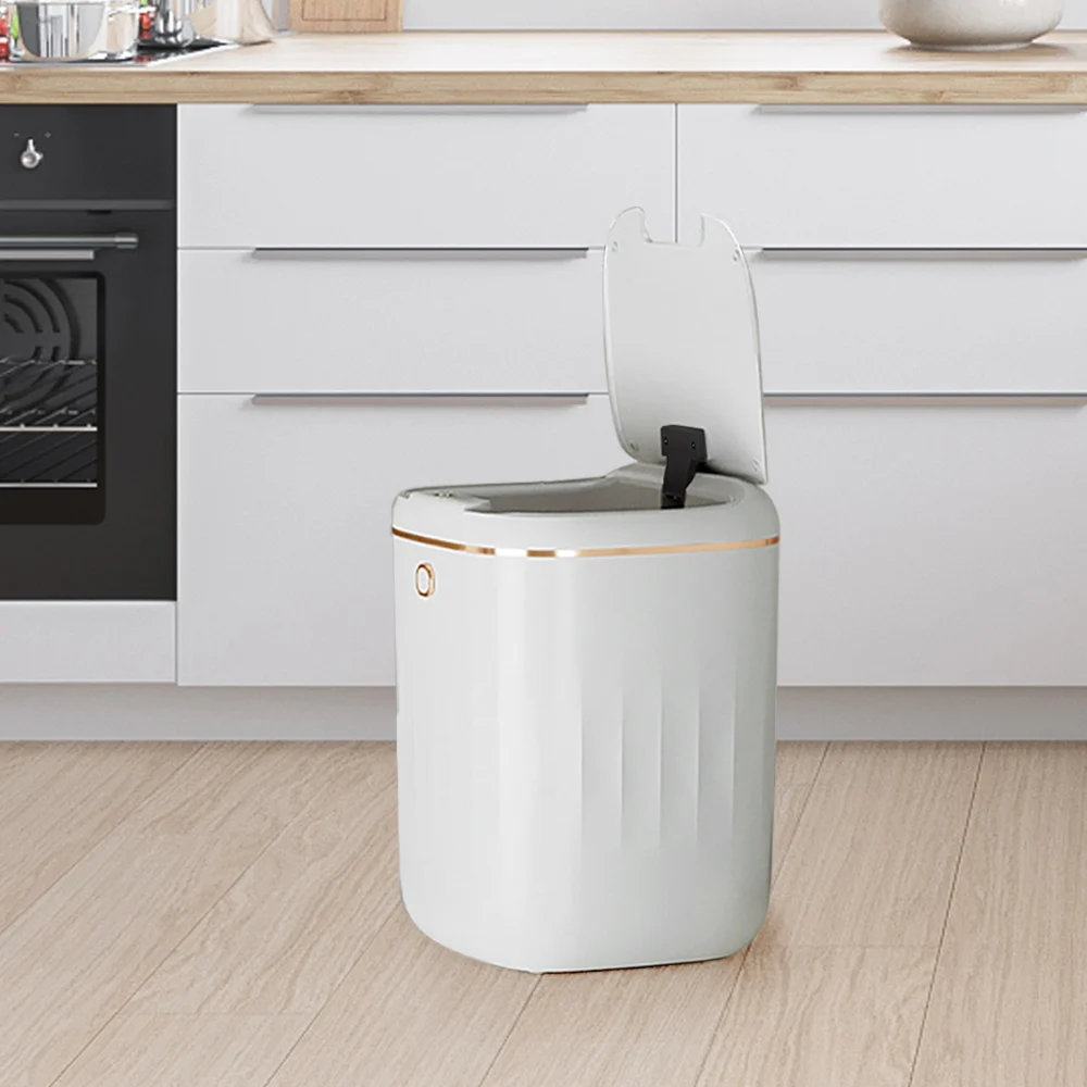Homary 19 Litre Motion Sensor Kitchen Trash Can | Wayfair.co.uk