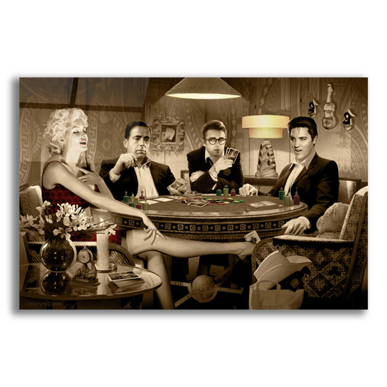 Red Barrel Studio® Four Of A Kind On Plastic / Acrylic by Chris Consani ...