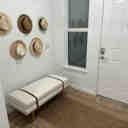 Wade Logan® Azayvion Upholstered Bench with Wood Base & Reviews | Wayfair