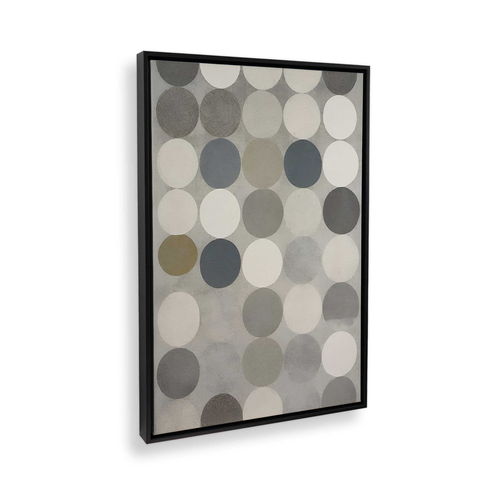 George Oliver Grayscale Halftone II by Elena Ray Art Print | Wayfair