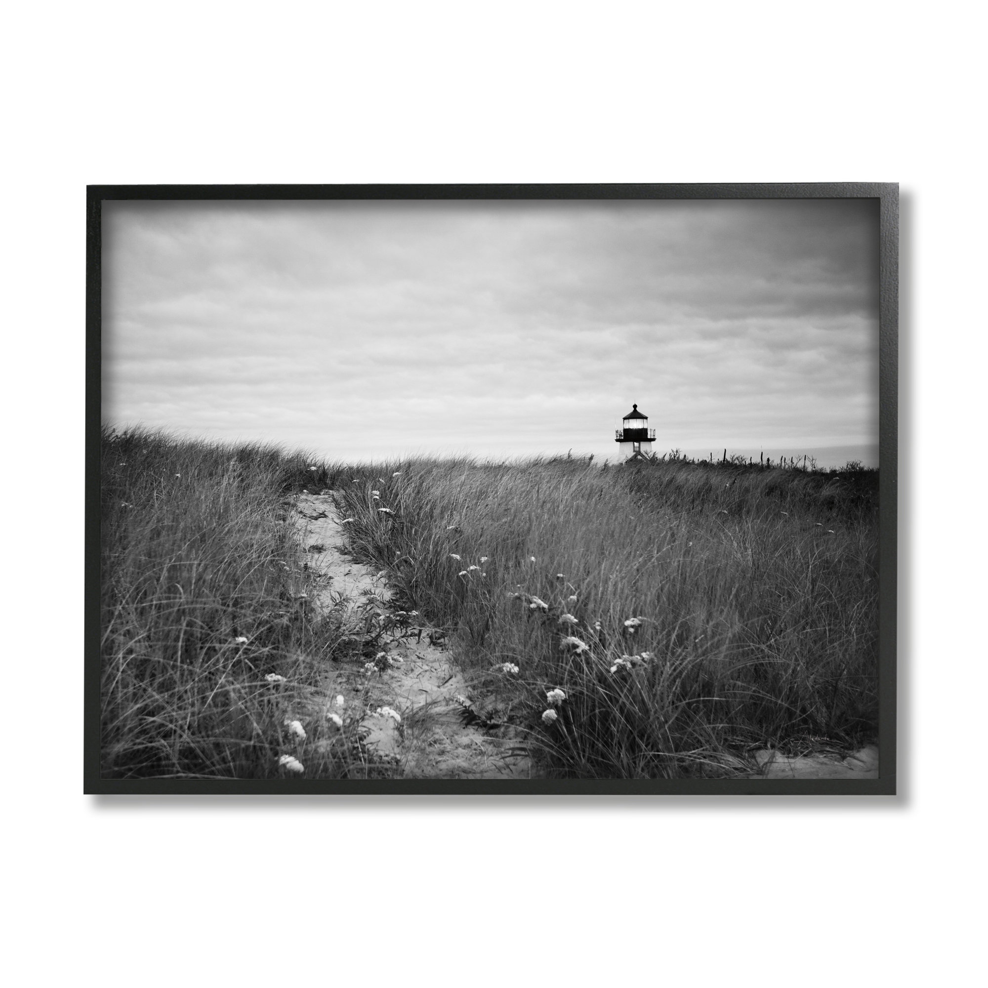 Breakwater Bay Nantucket Light Distant Lighthouse by Aledanda ...