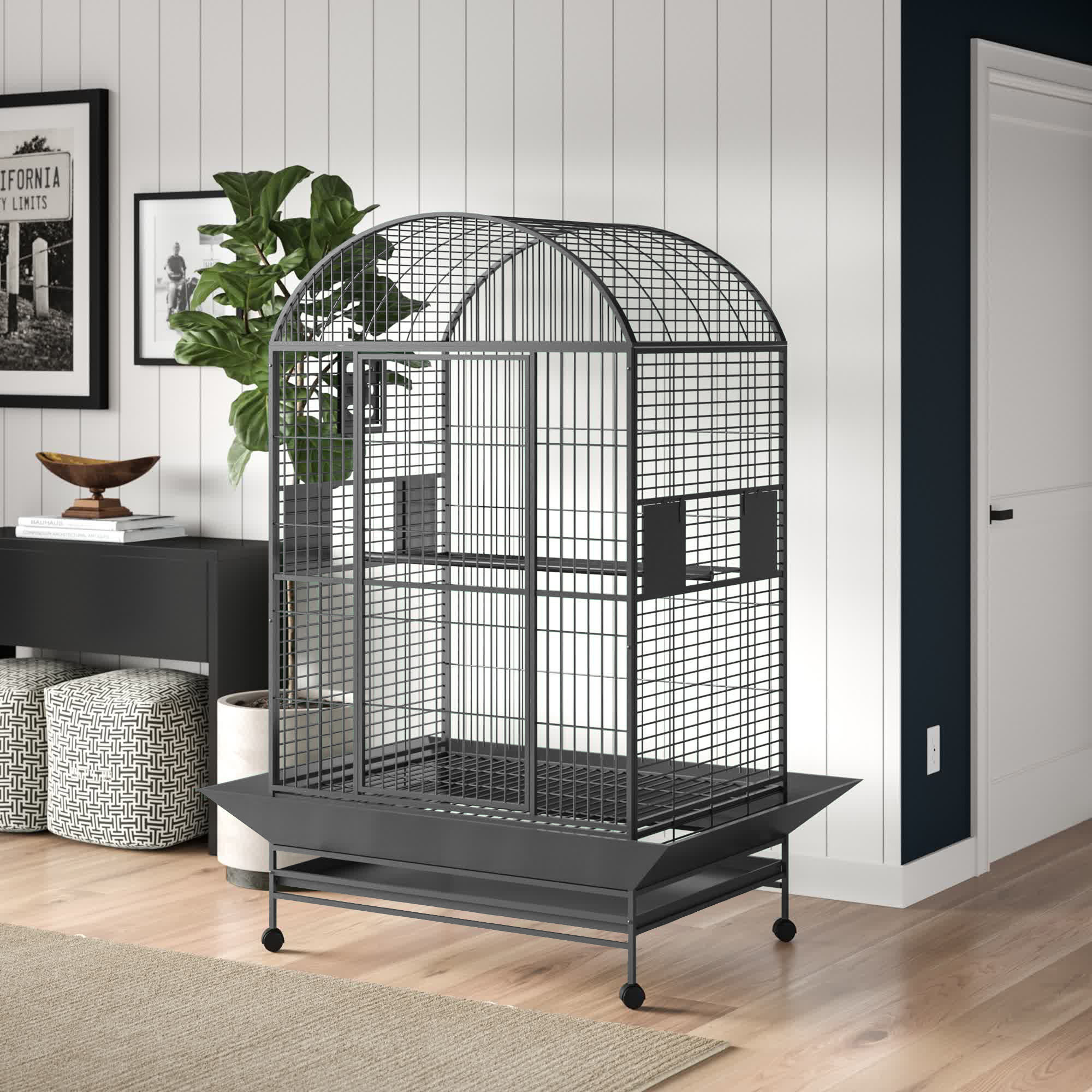 Archie & Oscar™ Dwight Extra Large Dome Top Bird Cage & Reviews | Wayfair