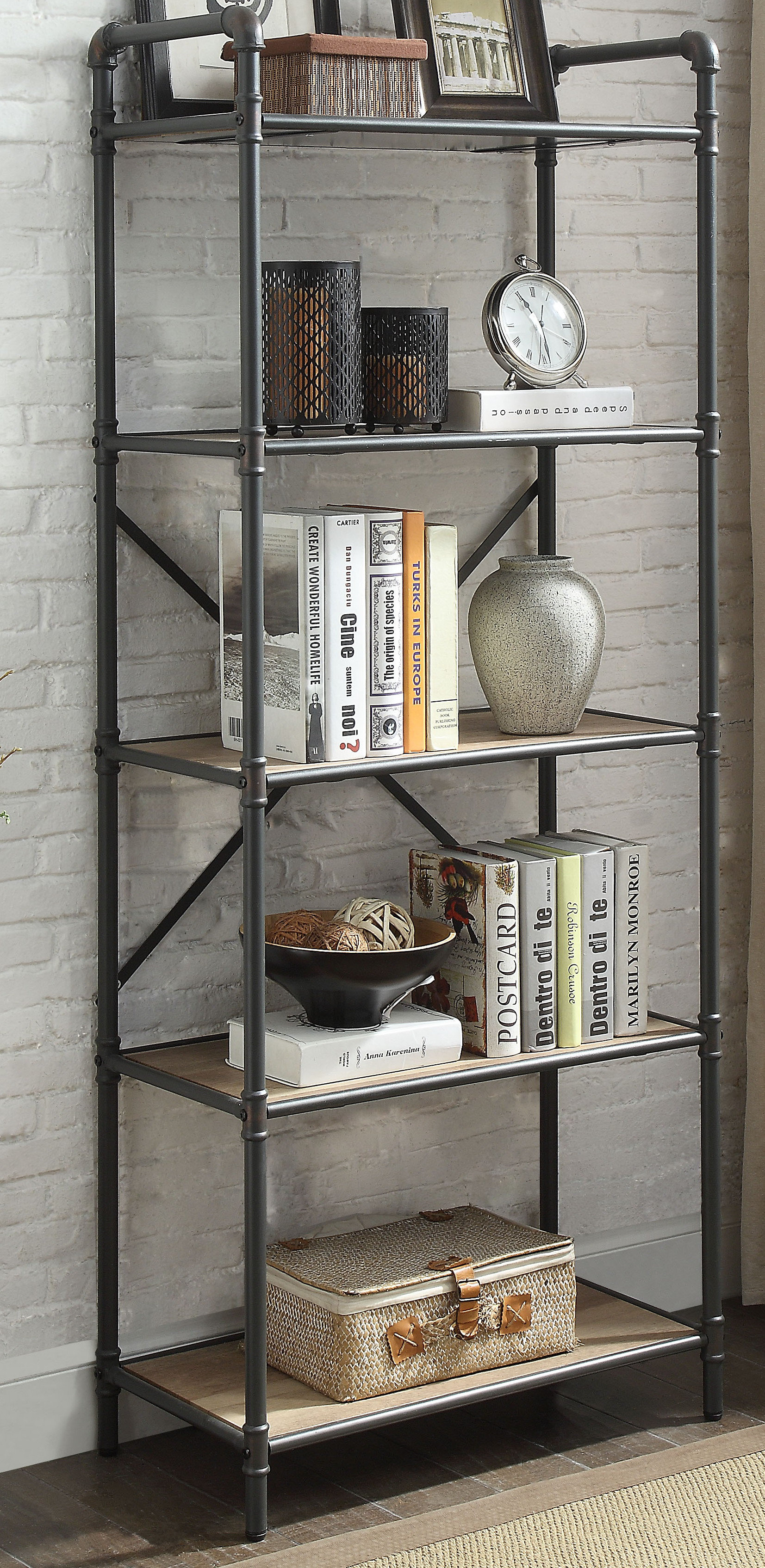Williston Forge Samuels Etagere Bookcase & Reviews | Wayfair