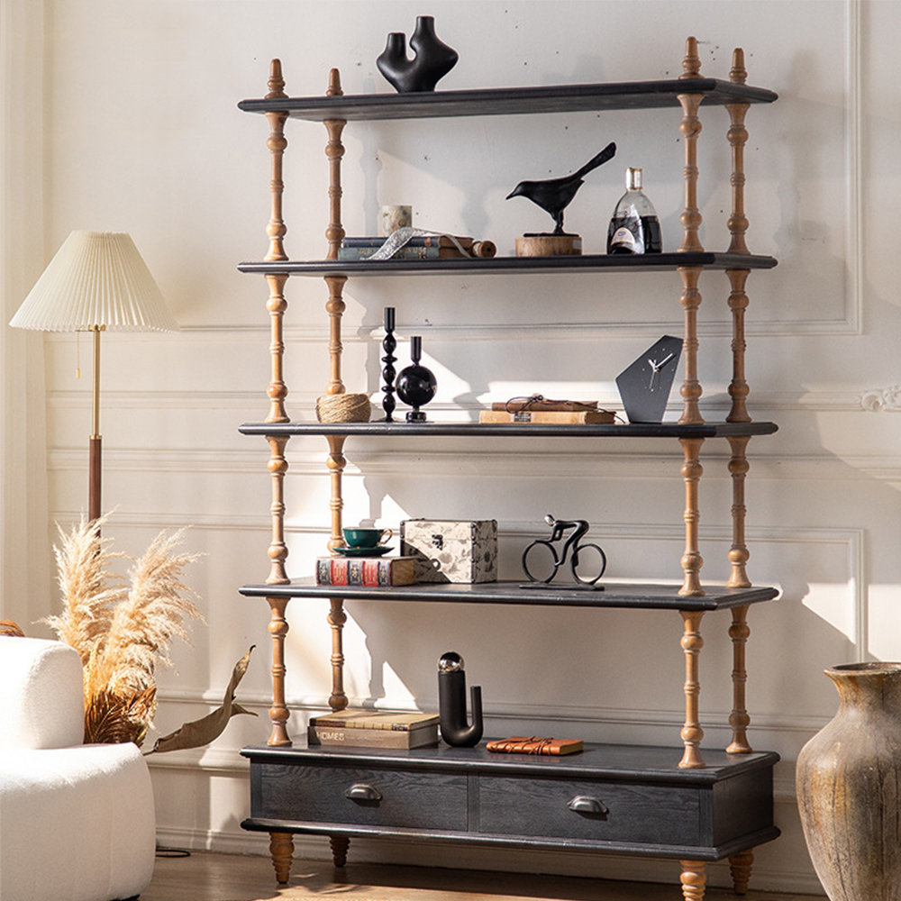 Kaoloupin Middle ancient style characteristic bookcase | Wayfair