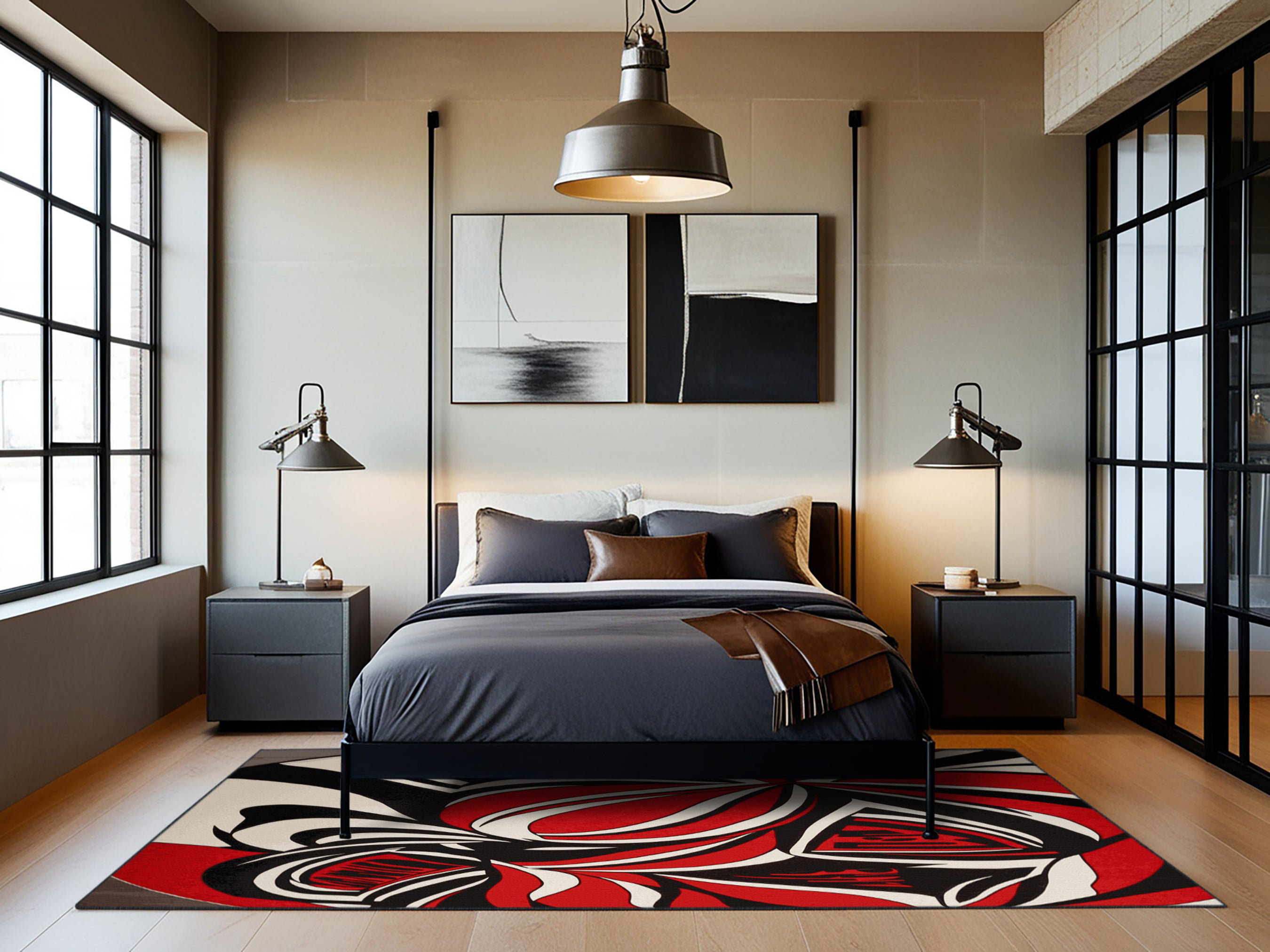 Wrought Studio Cerise Passion Rug - Wayfair Canada