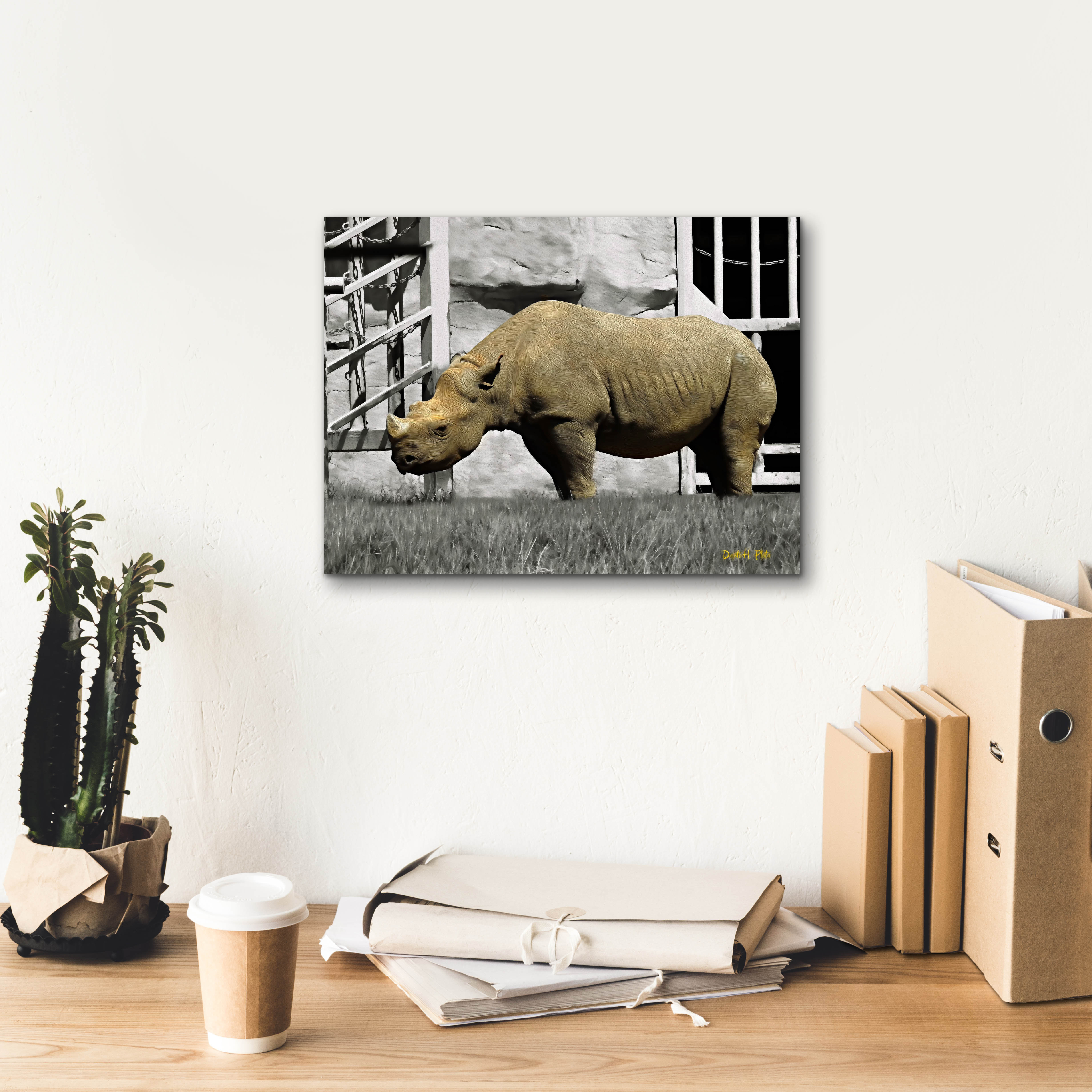 Bungalow Rose 'Trapped' by Dante Plata Canvas Wall Art | Wayfair