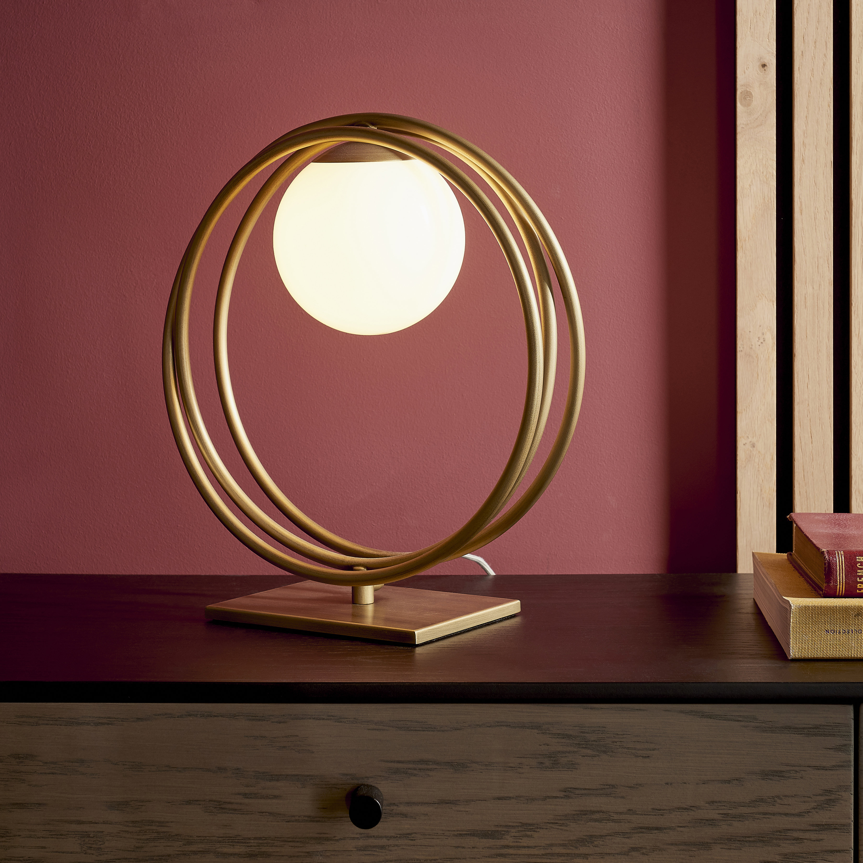 Fairmont Park Murawski 31Cm Brushed Gold Table Lamp | Wayfair.co.uk