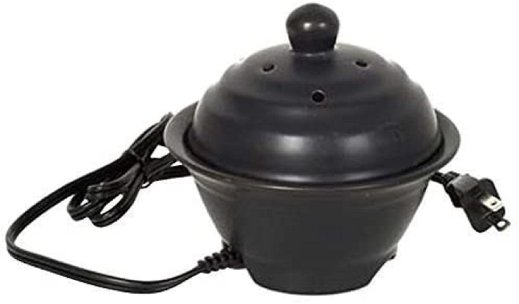 Winston Porter Black Electric Liquid Potpourri Pot Ceramic Warmer ...