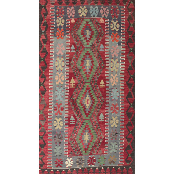 Bungalow Rose Red Rug | Wayfair