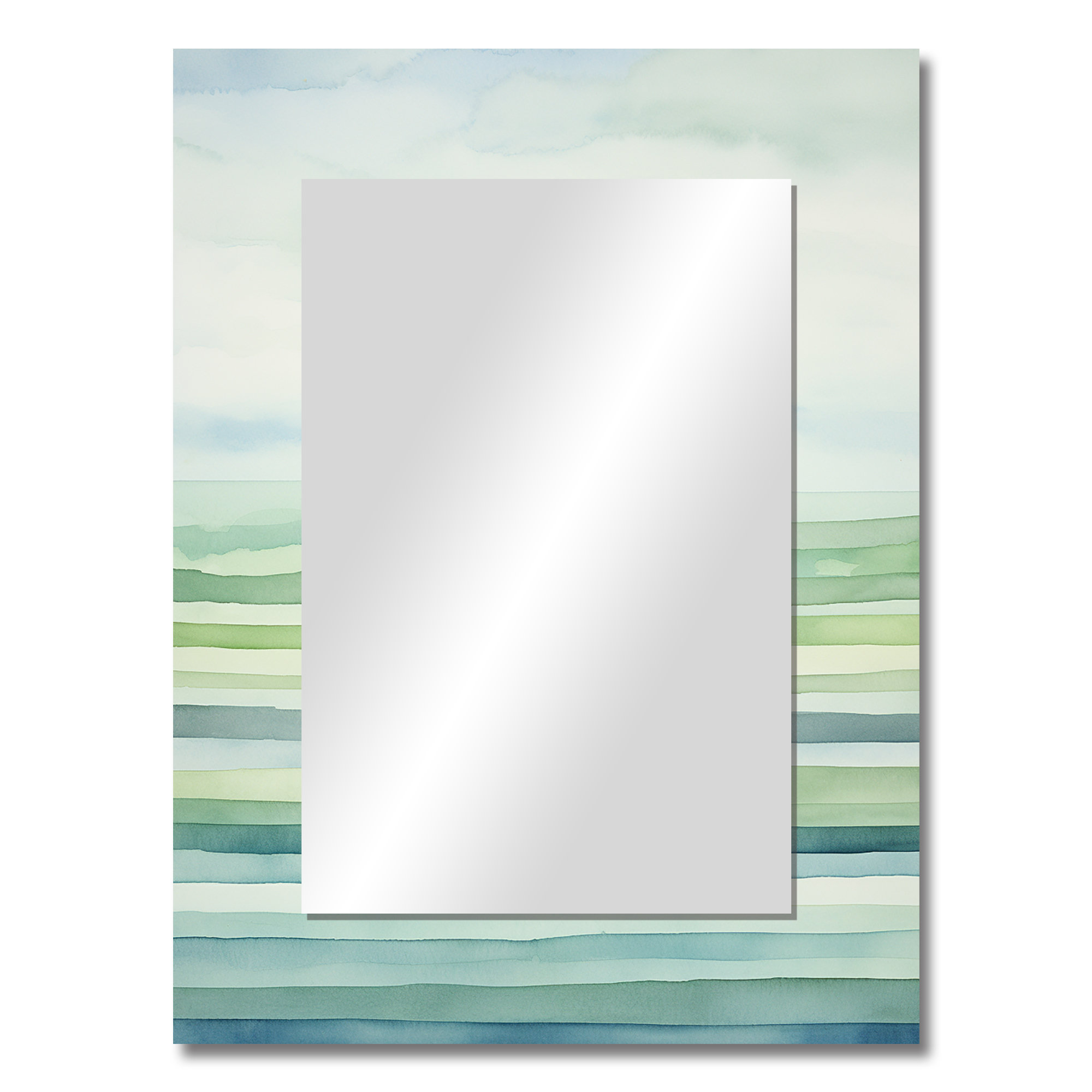 Dovecove Minimalism Harmonic Horizon Landscape II - Minimalism Wall ...