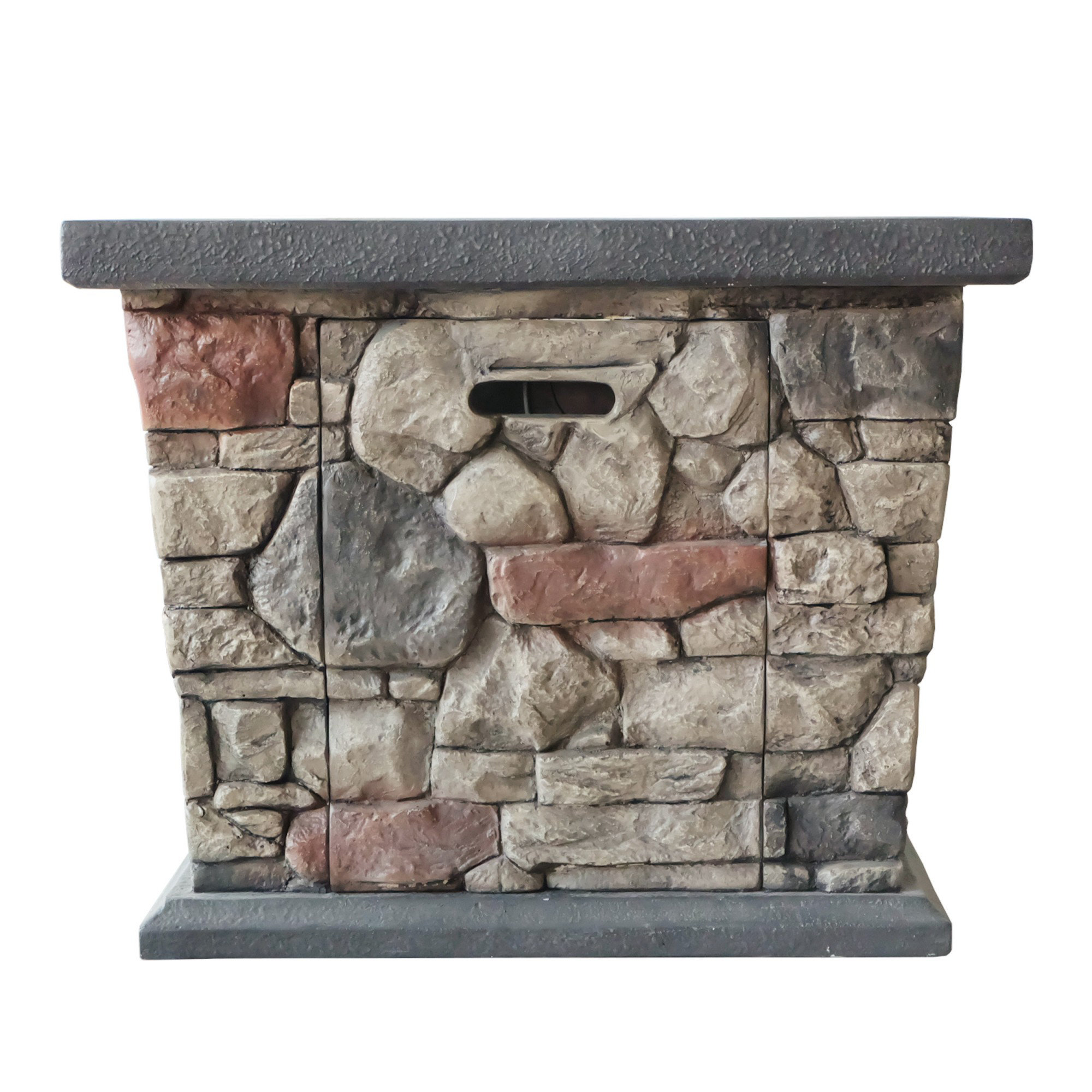 Latitude Run® CARSON SQUARE MGO FIRE PIT | Wayfair