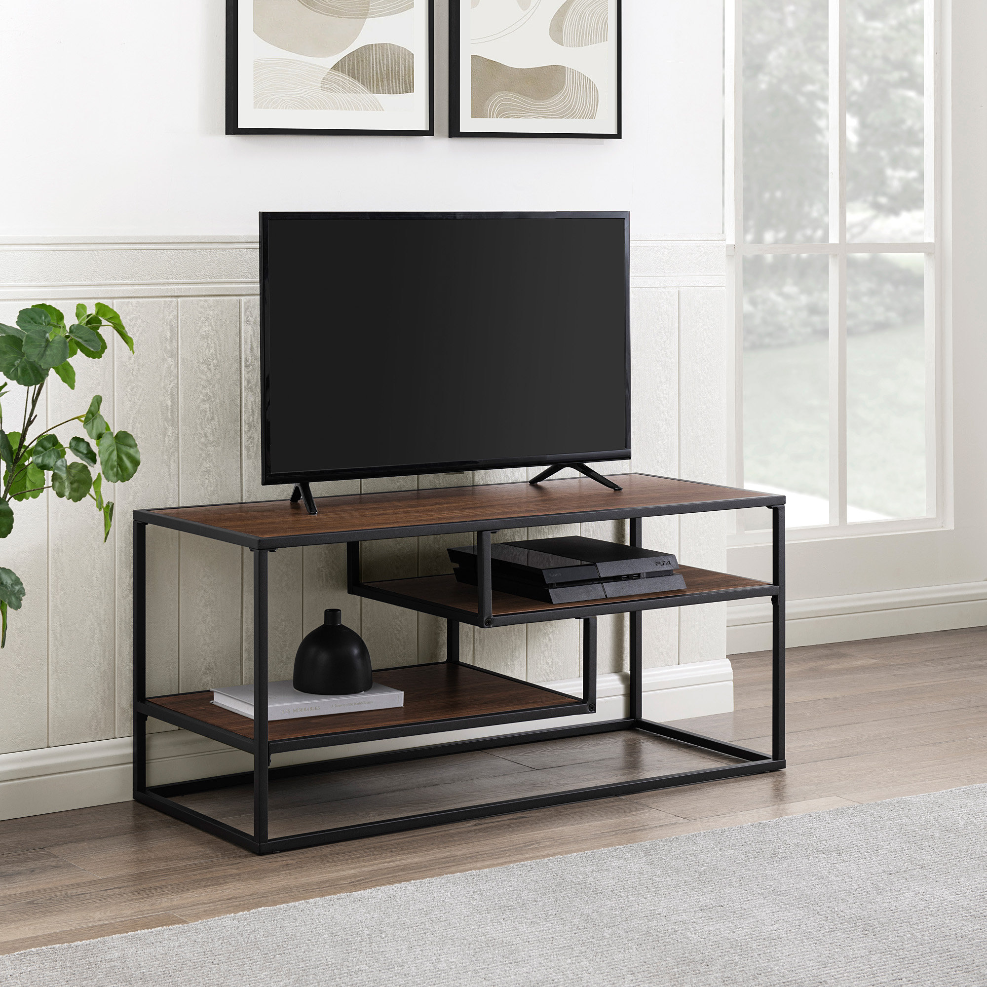 17 Stories Simple 40" Open Storage TV Stand for TVs up to 43" & Reviews ...