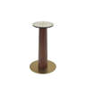 Mercer41 Contemporary 2 - Person Dining Table with Round Wooden ...