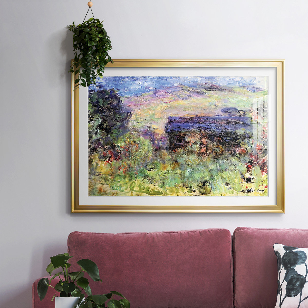 Winston Porter The House Seen Through The Roses, 1825 | Wayfair