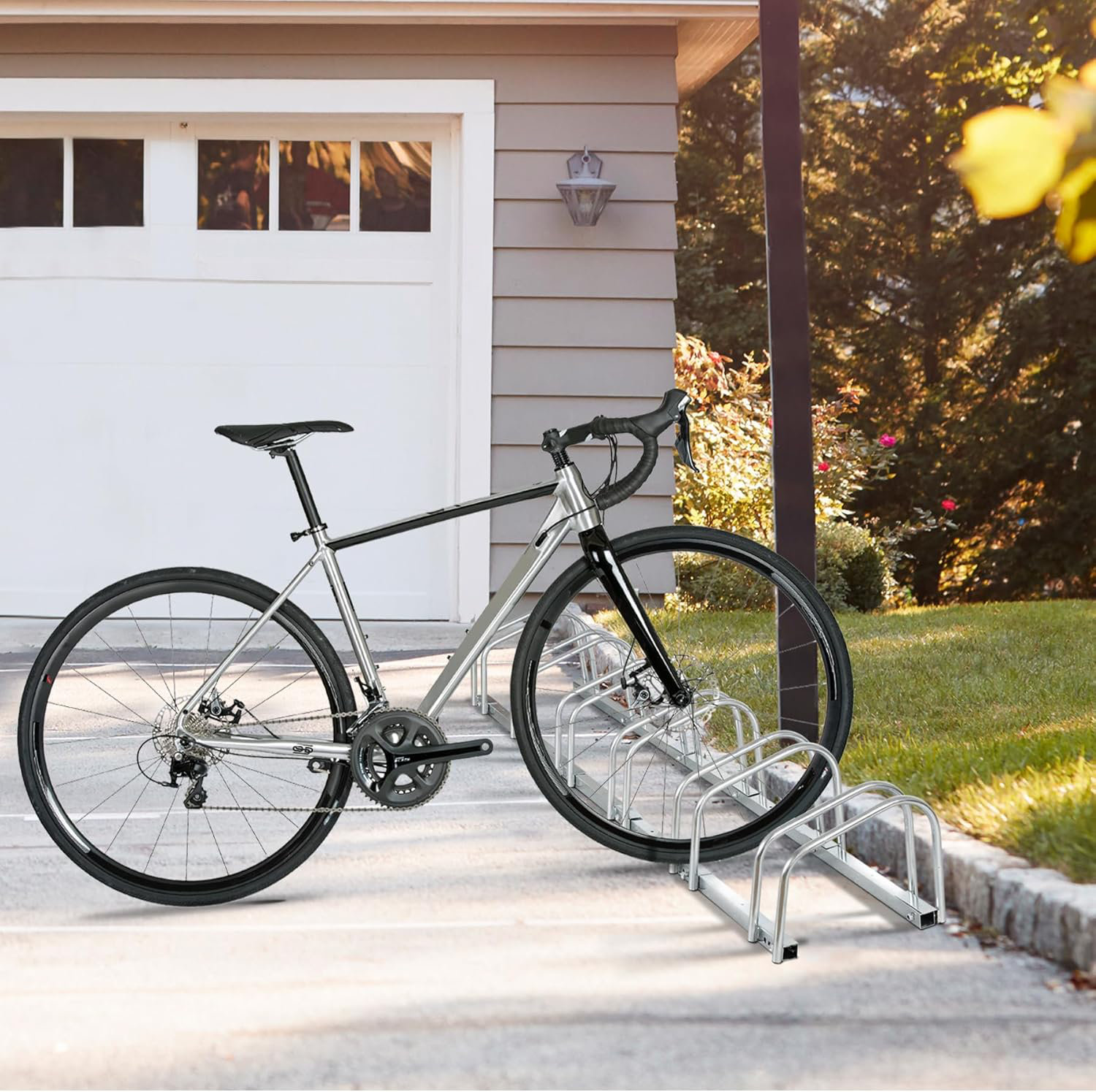WFX Utility™ Adjustable Bicycle Storage Organizer Stand - Wayfair Canada