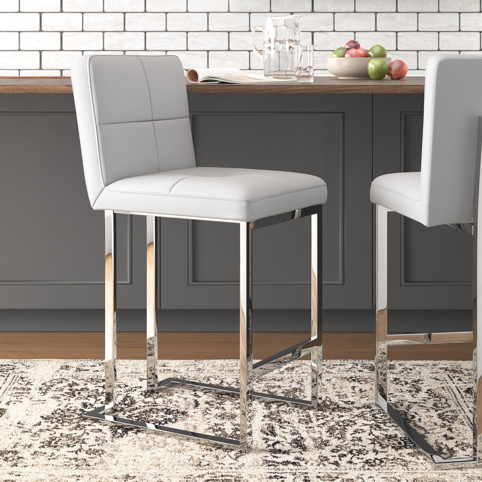 Wade Logan® Adamson 26.5'' Counter Stool | Wayfair