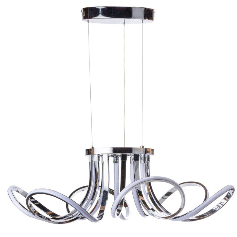 Finesse Décor 6 - Light Novelty LED Chandelier with Smart Dimmer ...