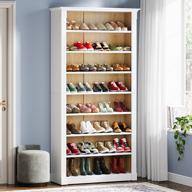 Rebrilliant 40 Pair Shoe Storage Cabinet & Reviews | Wayfair