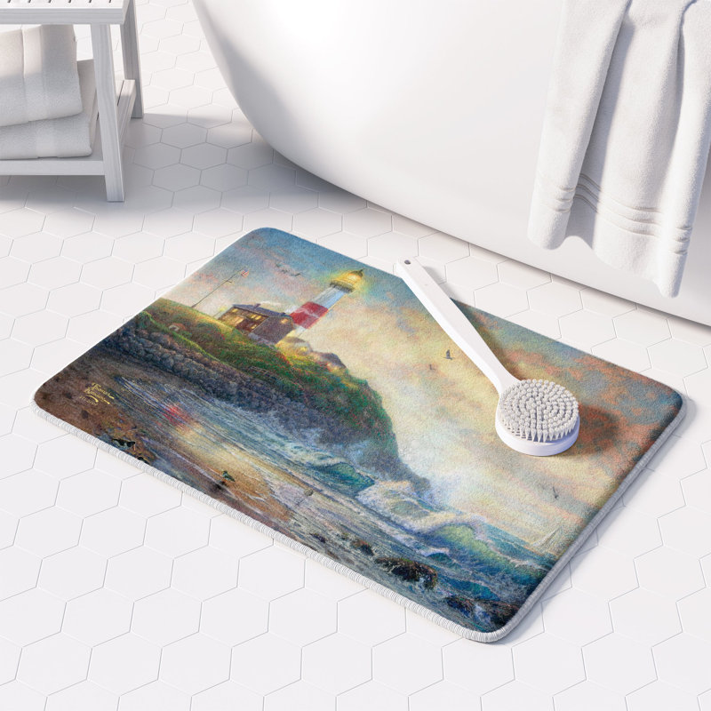 Thomas Kinkade Studios Thomas Kinkade Light Of Hope Memory Foam Rug ...